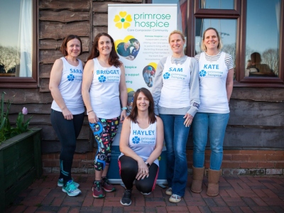 Fabulous five make marathon effort for Primrose Hospice - Primrose Hospice