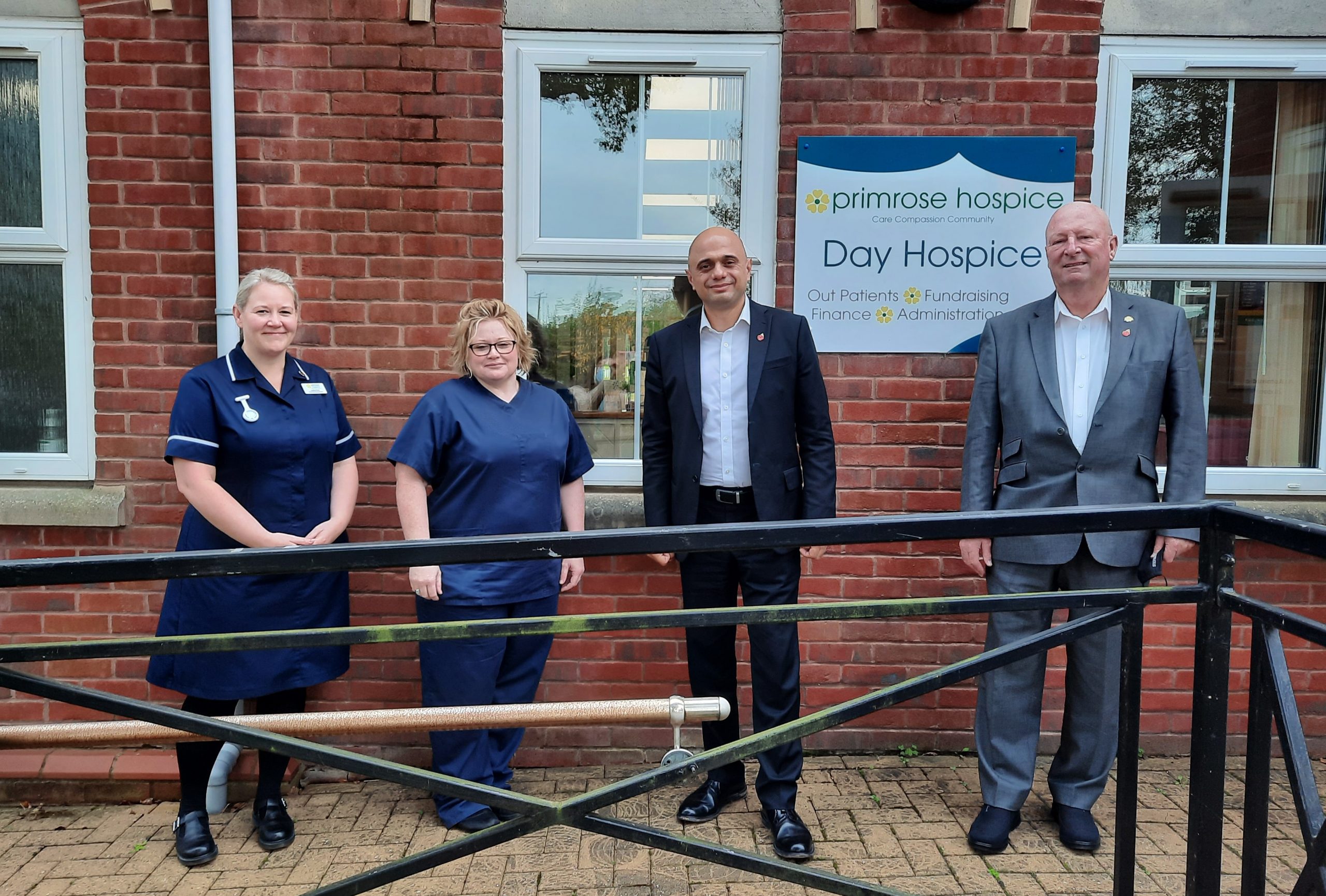 Primrose Patron and MP Sajid Javid raises 20k for Hospice - Primrose ...