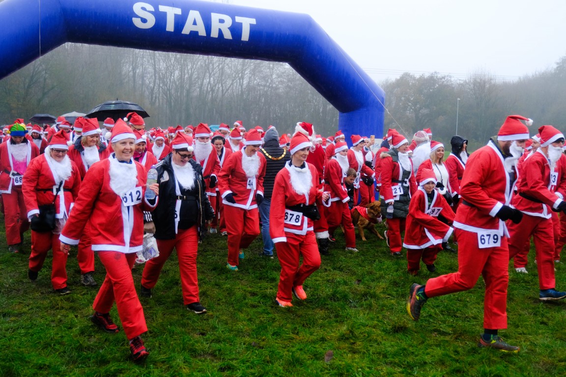 Santa Fun Run Shatters Records - Primrose Hospice